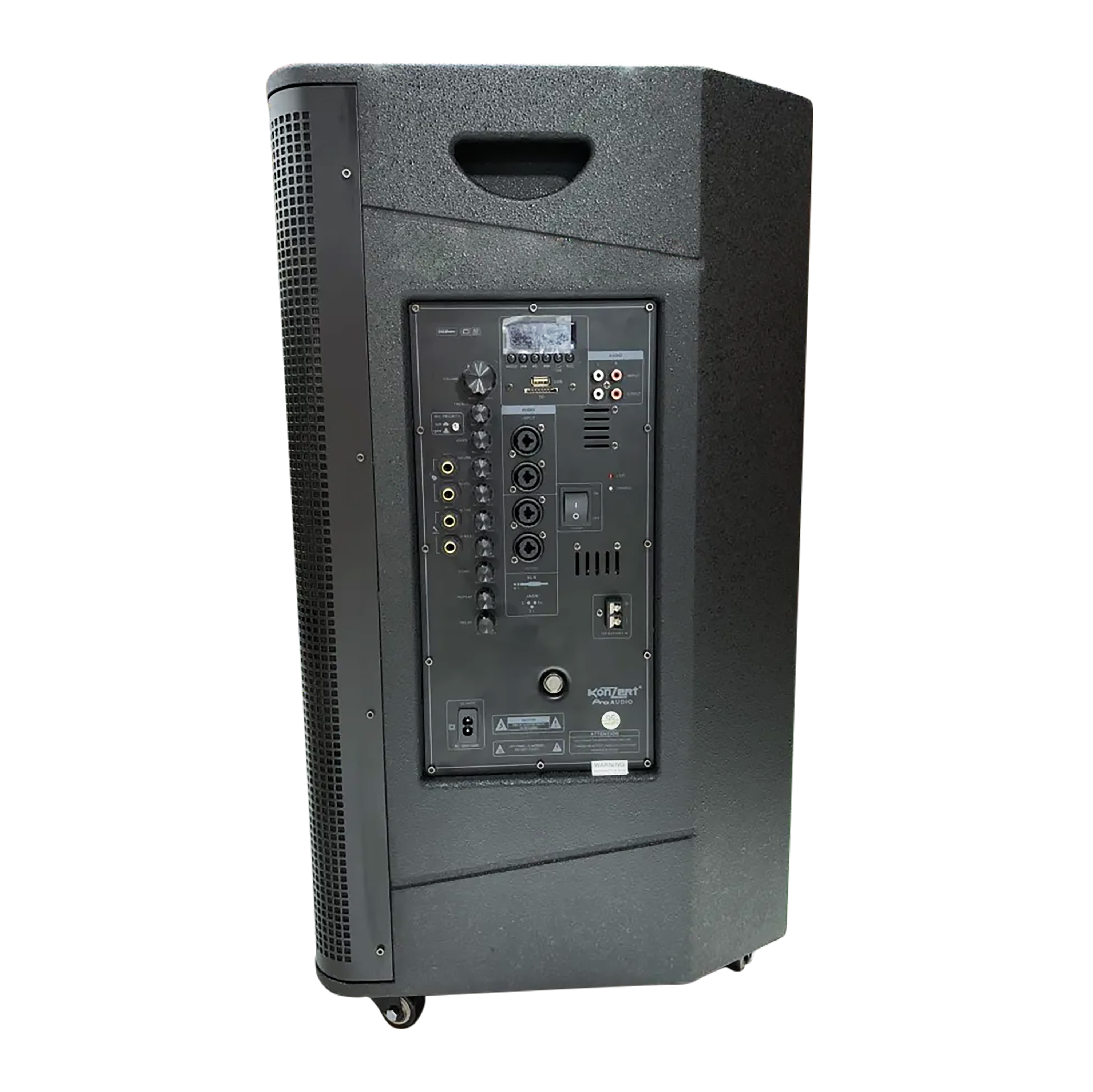 Konzert by Winland 15inch 800W Portable Trolley Speaker with USB/SD, FM ...