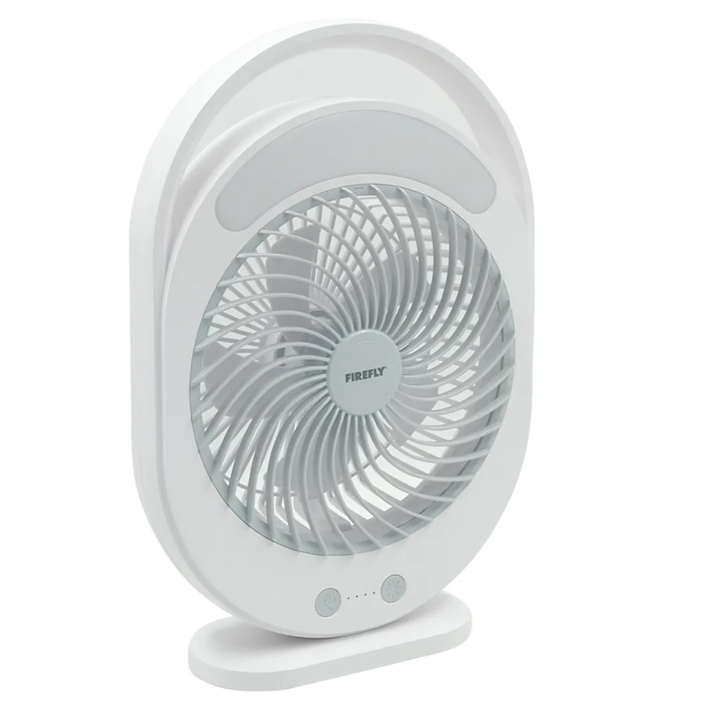 Firefly by Winland Multifunction Rechargeable 12W Desk Fan / Table Fan ...