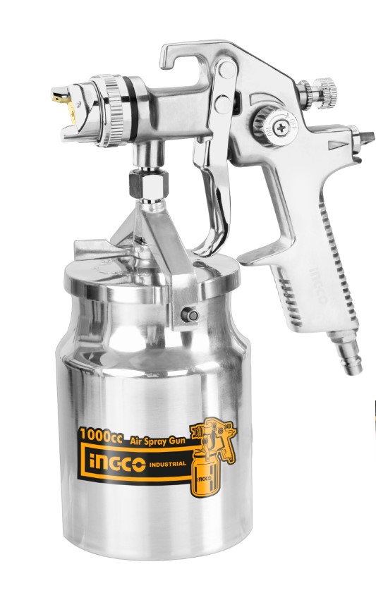 Ingco by Winland HVLP Suction Type Spray Gun ASG2101 1000CC ASG2101 ING ...
