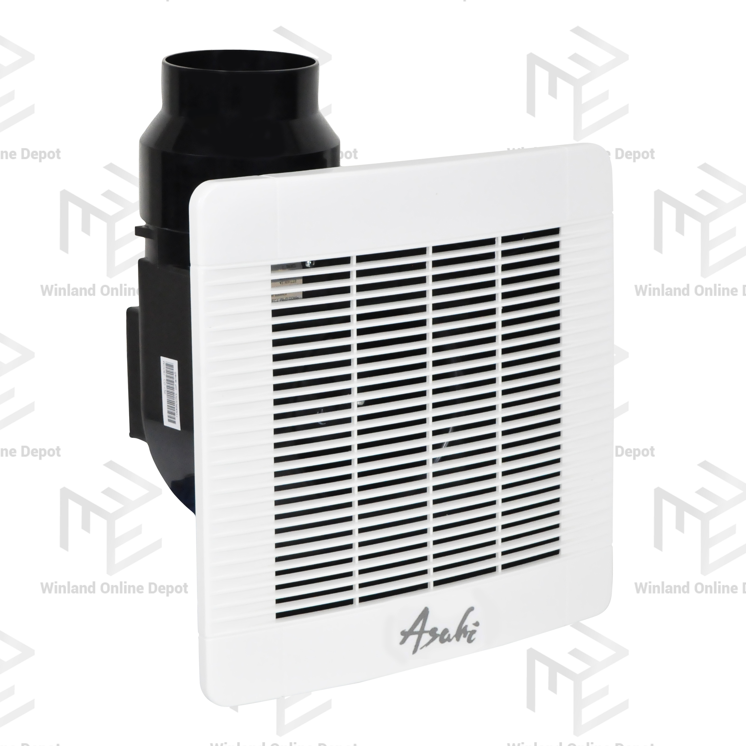 Asahi by Winland Electric Fan | Centrifugal Duct Fan 6inch Impeller ...