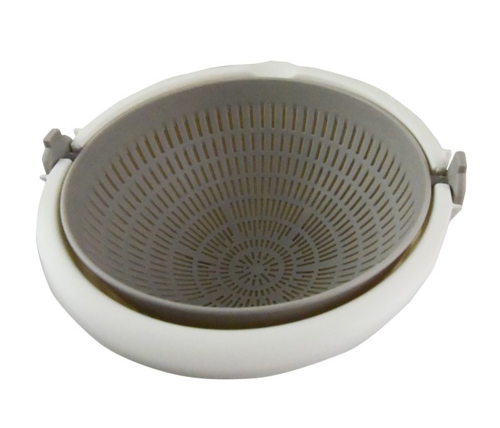 Masflex by Winland Multi-Purpose Round Drain Basket 360° Rotation Dish ...