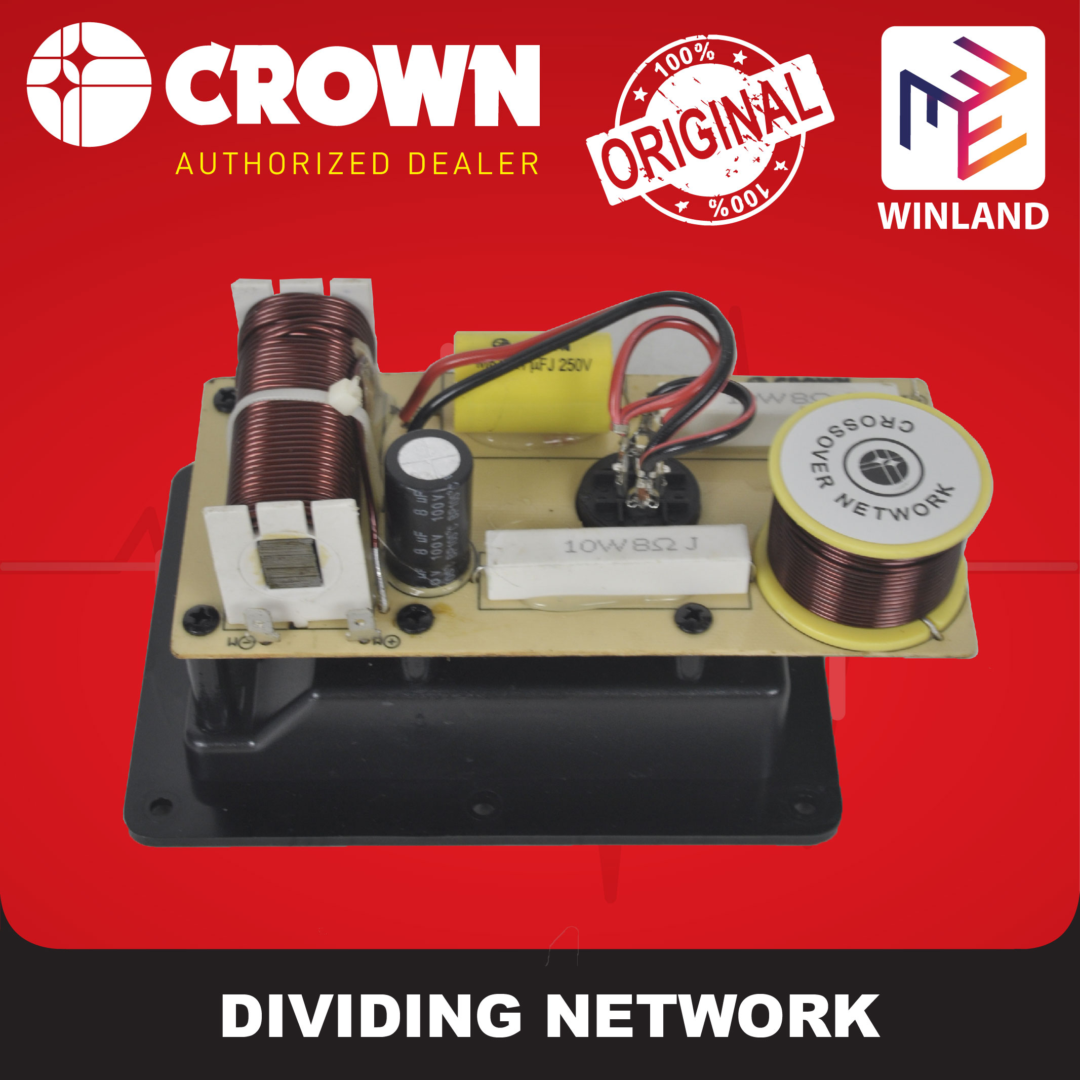 CROWN by Winland Dividing Network 600w 2-Way CN-2600 * WINLAND ...