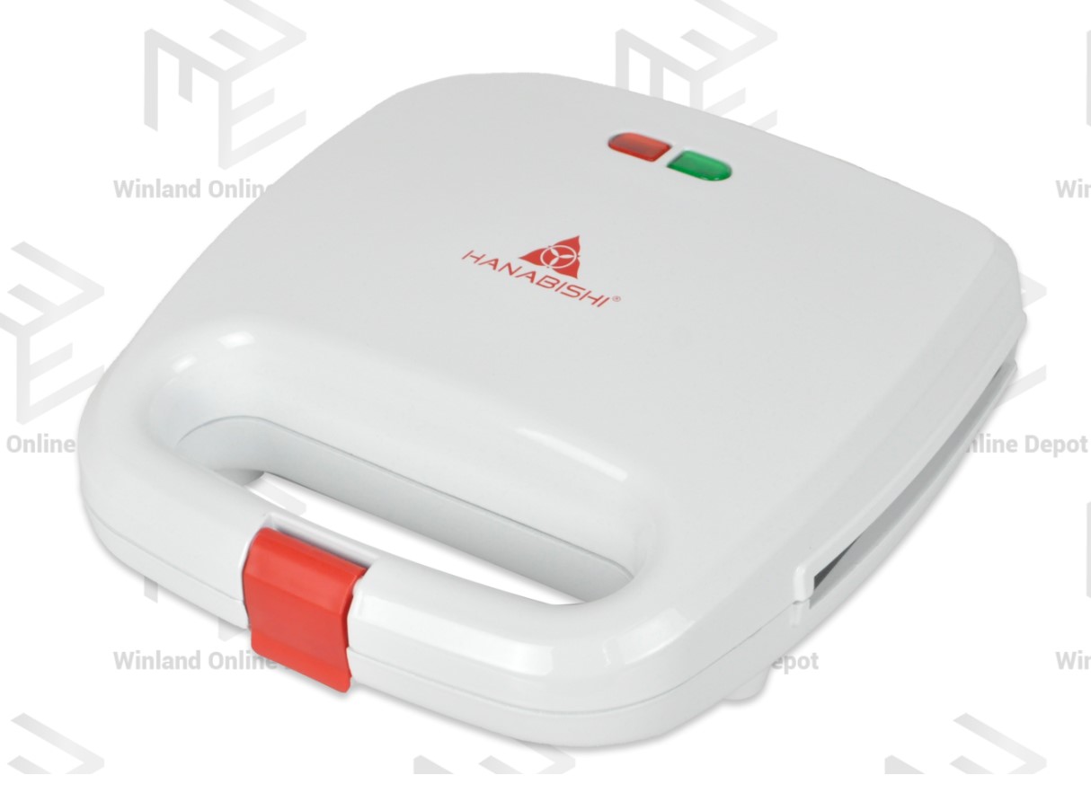 Hanabishi by Winland Modern Non-stick Sandwich Maker HSM-10S | Lazada PH