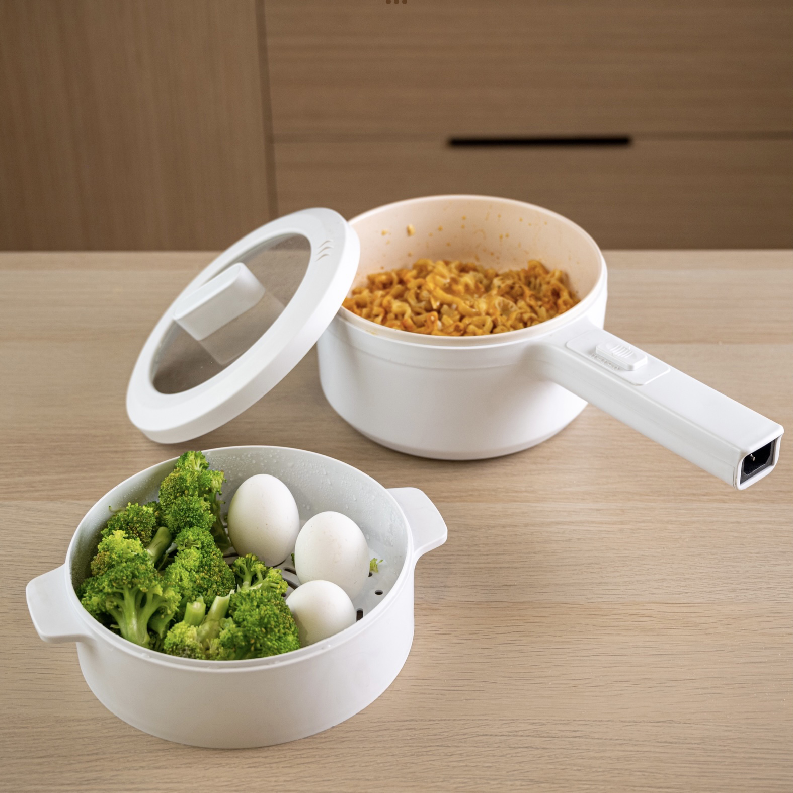 Tough Mama by Winland 1.5L 4in1 Multicooker Non-Stick Pot and Steamer ...