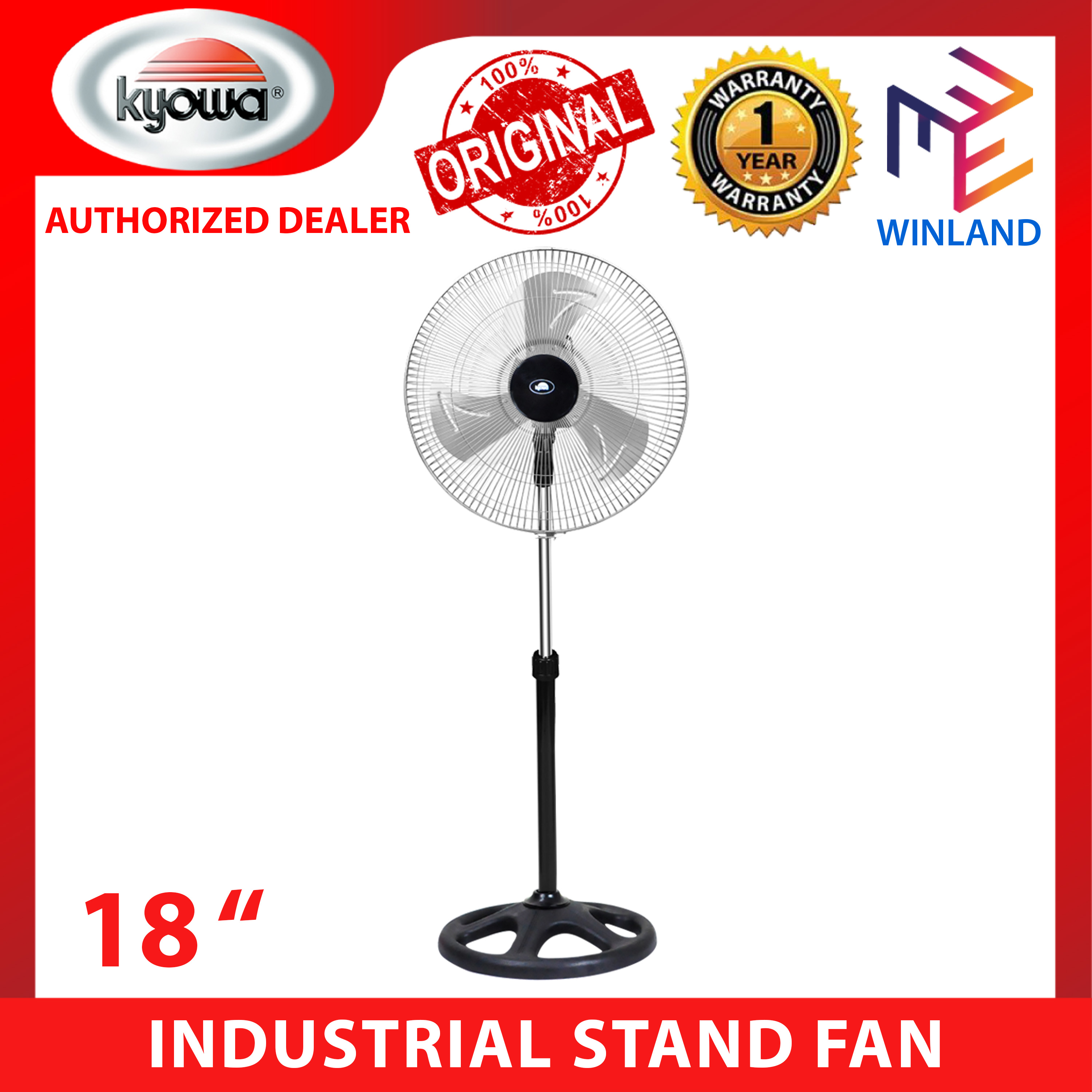 Kyowa by Winland 18 inches Industrial Stand Fan / Electric Fan KW-6547 ...