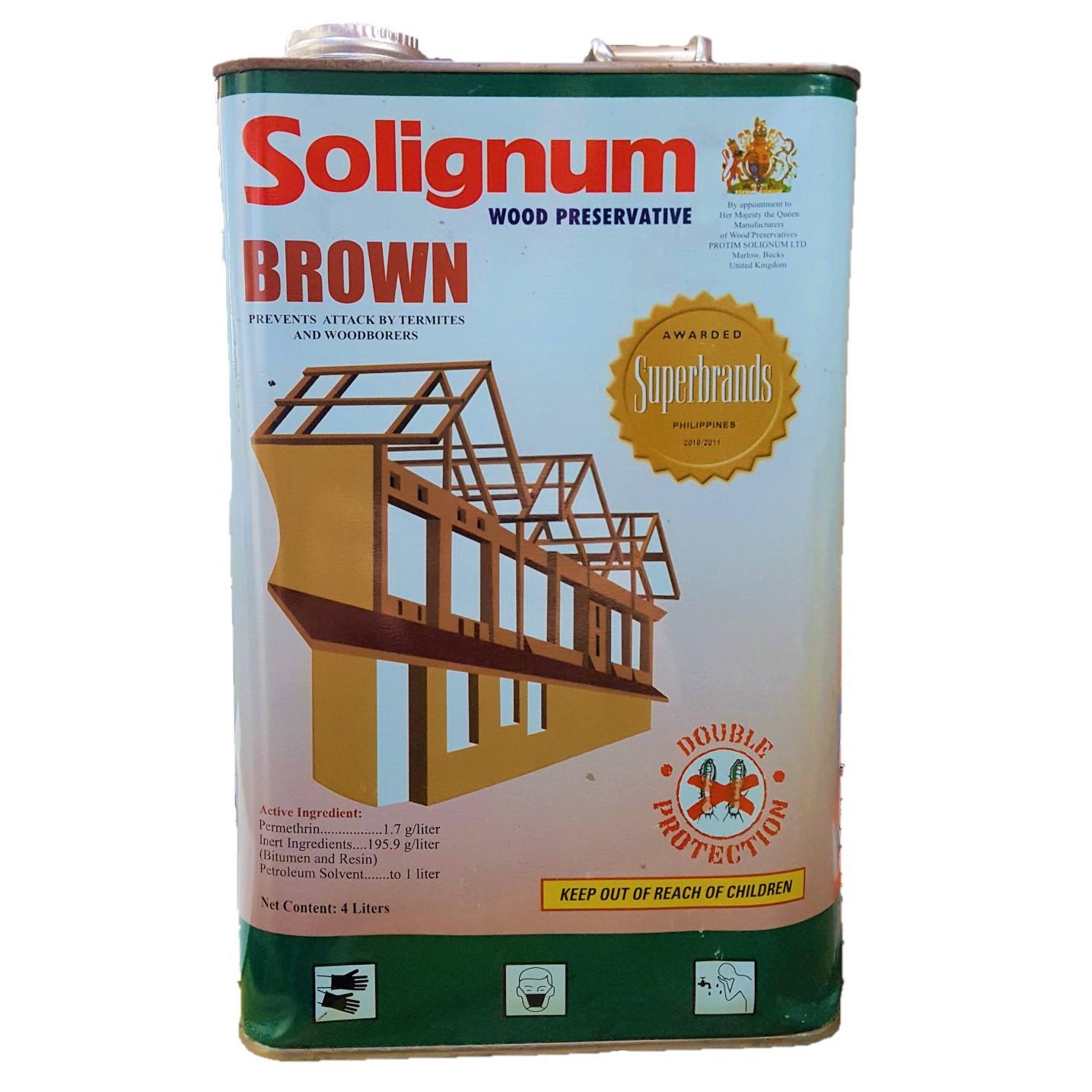 Solignum Wood Preservative for Termite Control - 4L | Lazada PH