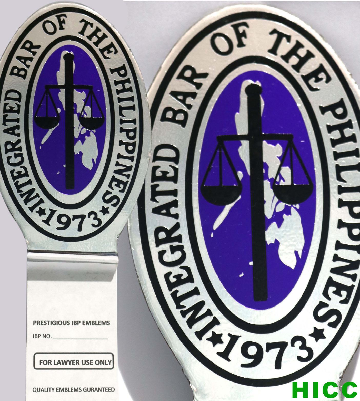 LAWYER IBP EMBLEM (VIOLET) | Lazada PH