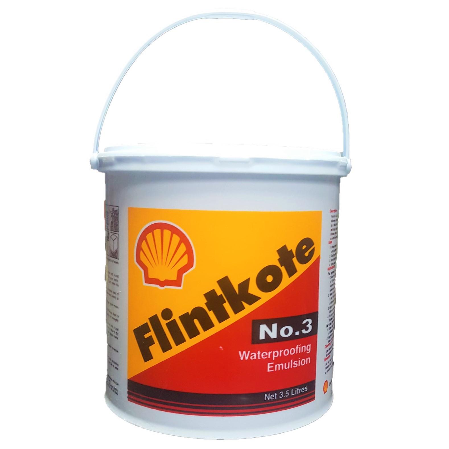 Shell Flintkote Waterproofing Emulsion No.3 - 3.5L | Lazada PH