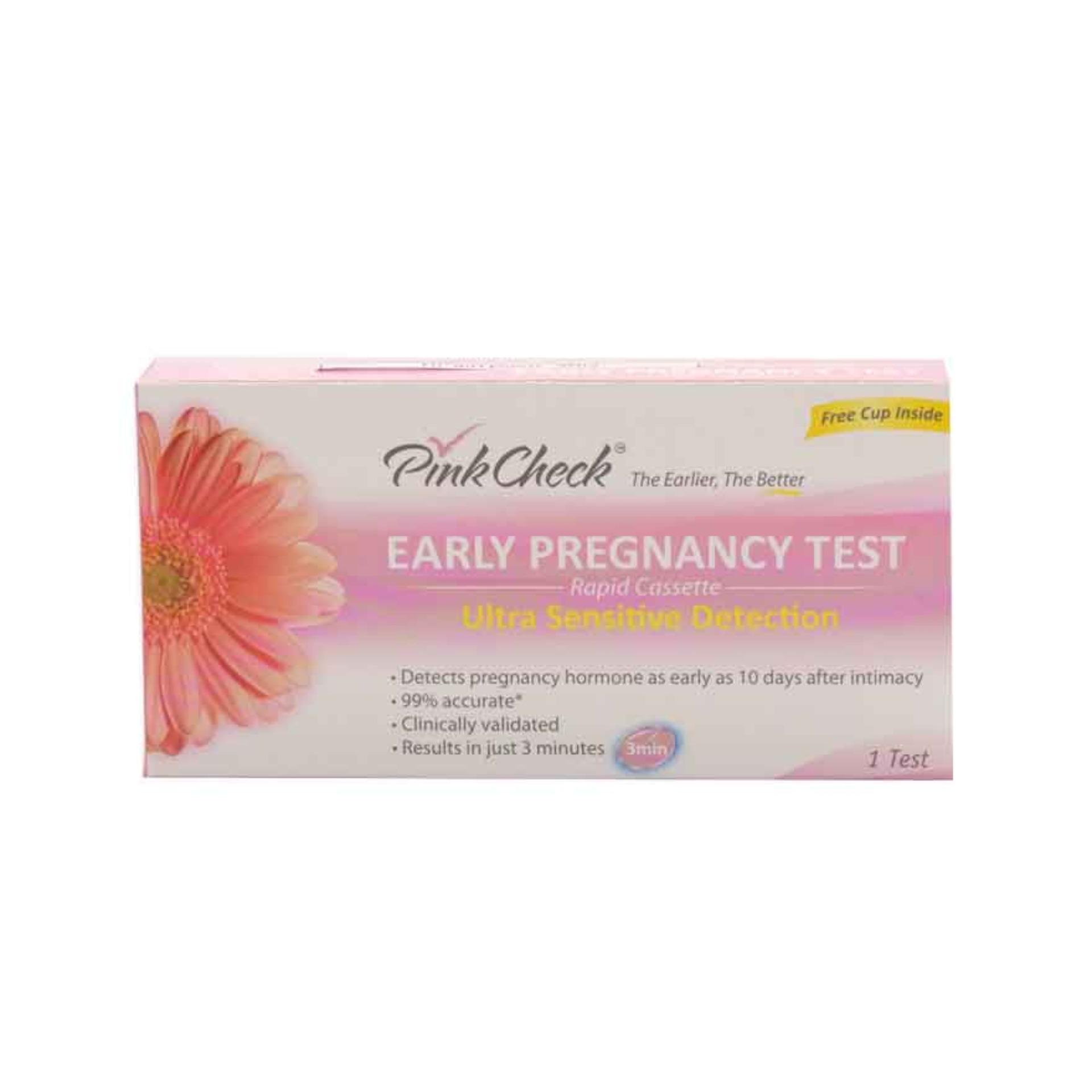PINK CHECK Early Pregnancy Test Kit | Lazada PH