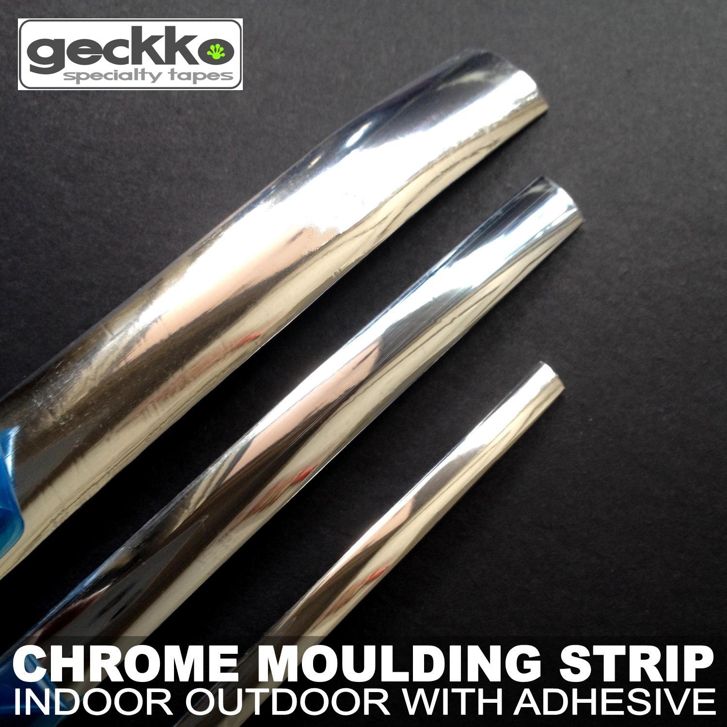 CHROME MOULDING STRIP by Geckko Specialty Tapes , Chrome sticker ...