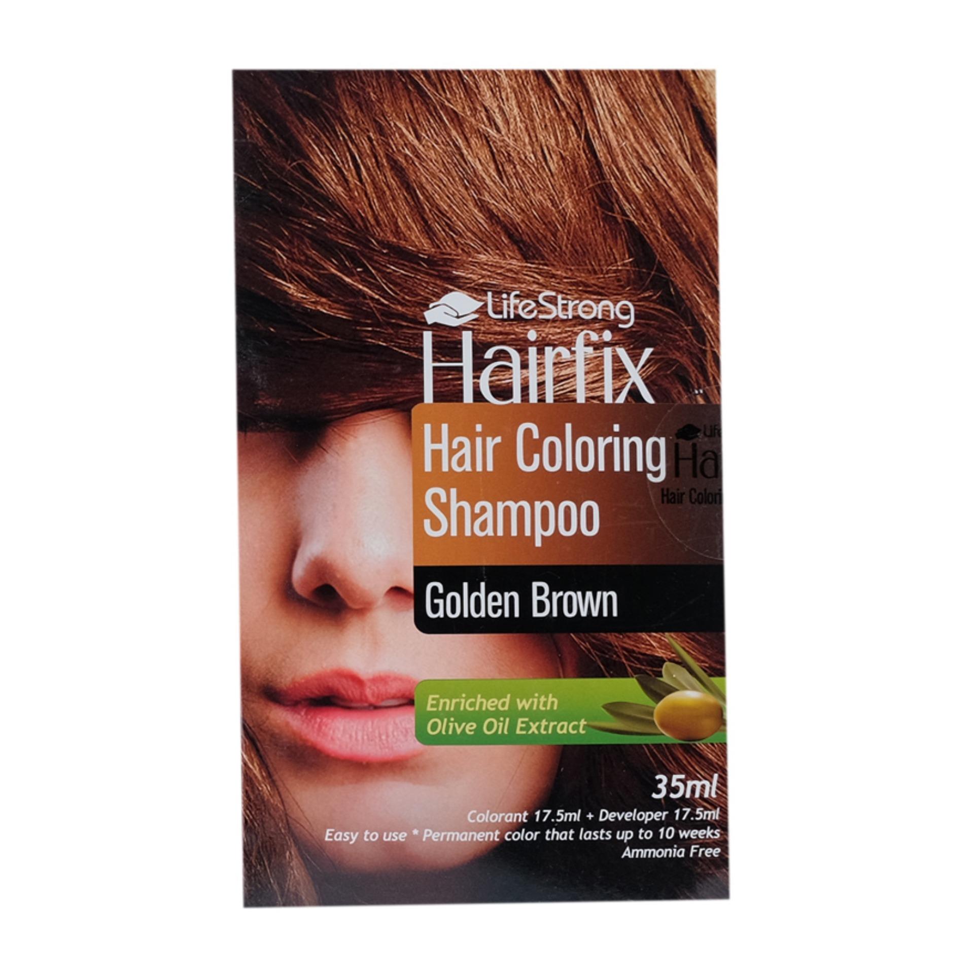 HAIRFIX Golden Hair Color Shampoo 35ml | Lazada PH