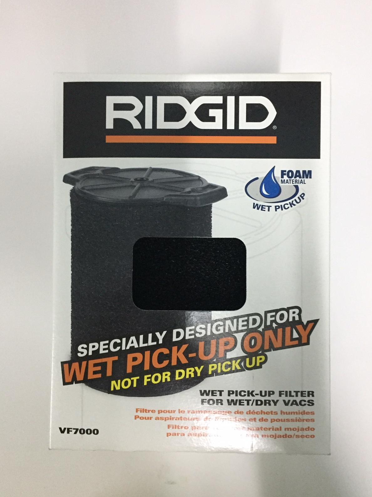 RIDGID Vacuum Foam Filter VF7000 For Wet Pick-up Only | Lazada PH