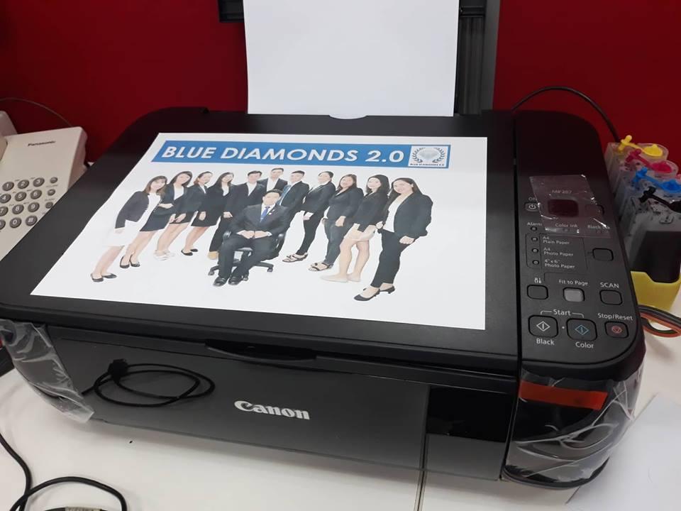 CANON PIXMA MP287 3in1 Printer Converted to CISS (Print,Scan,Xerox ...