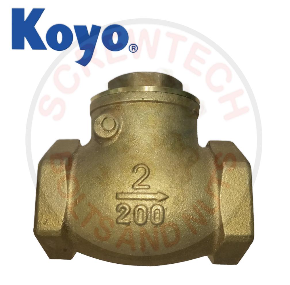 KOYO CHECK VALVE 2 200 PSI | Lazada PH
