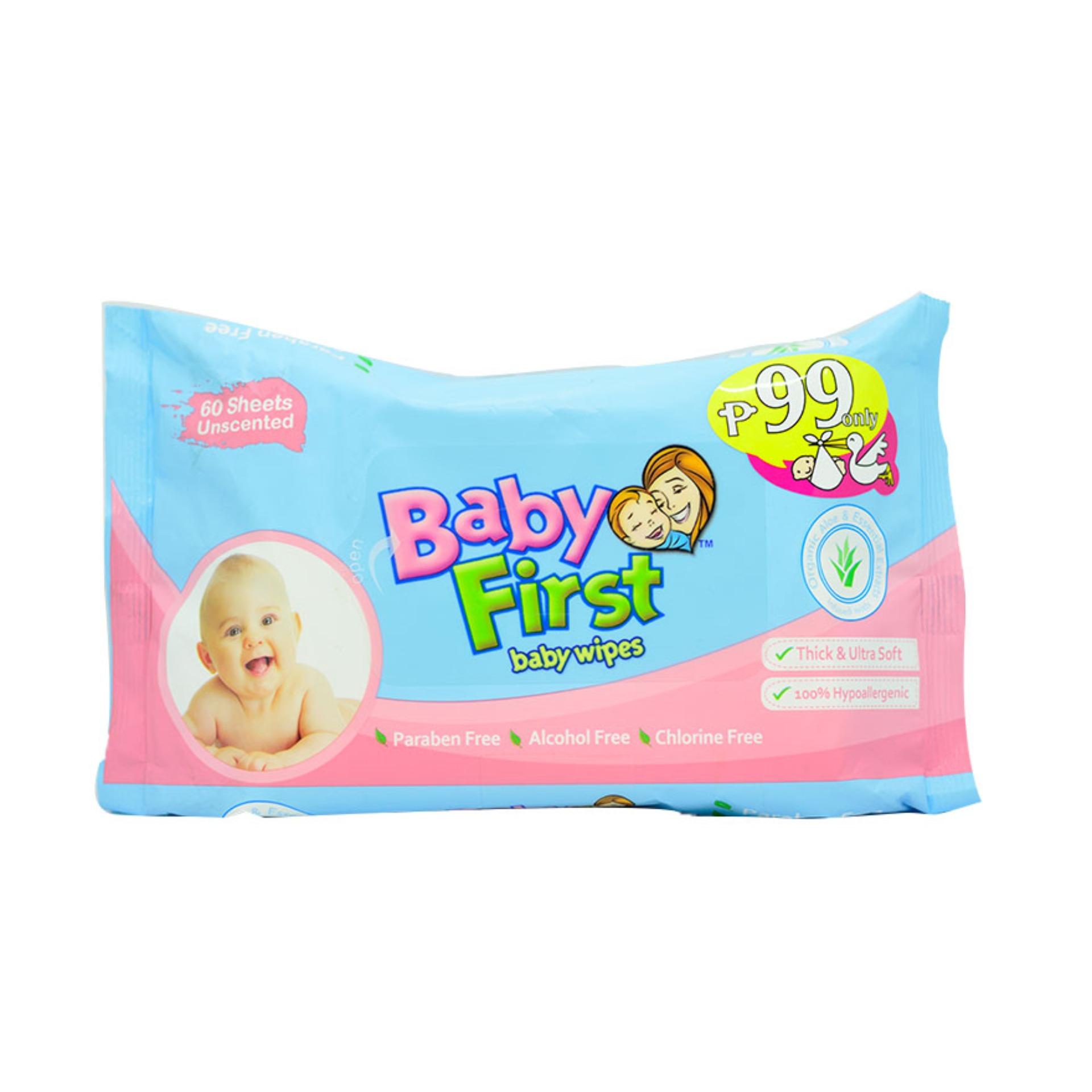 BABY FIRST Wipes 60s 2pack | Lazada PH