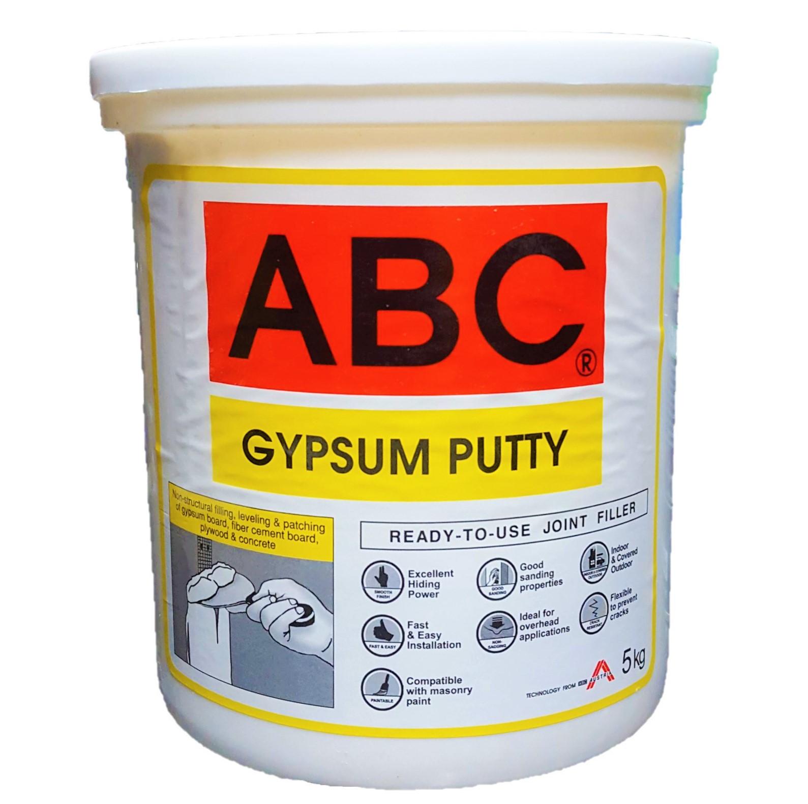 ABC Gypsum Putty Joint Filler - 5kg | Lazada PH