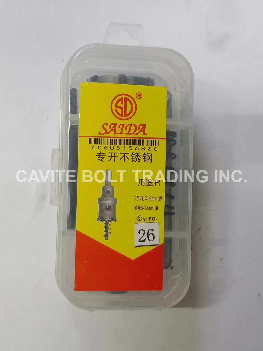 SAIDA CARBIDE HOLE SAW (26mm) | Lazada PH