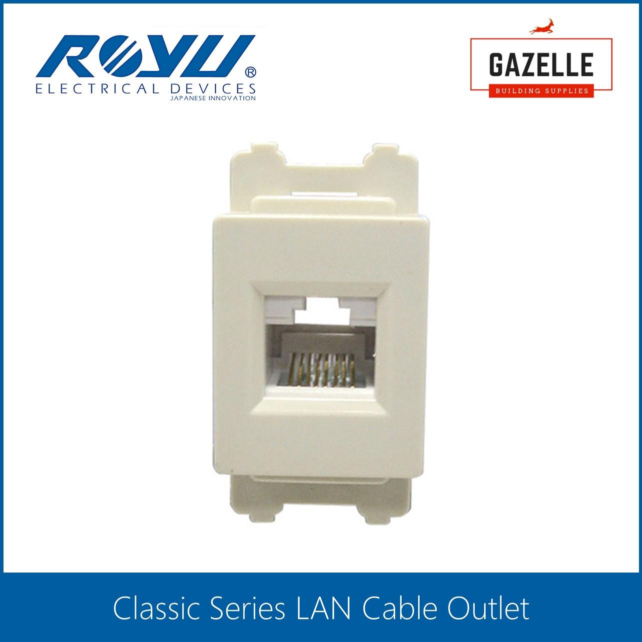 Royu Classic Series LAN Cable Outlet - RCX3 | Lazada PH