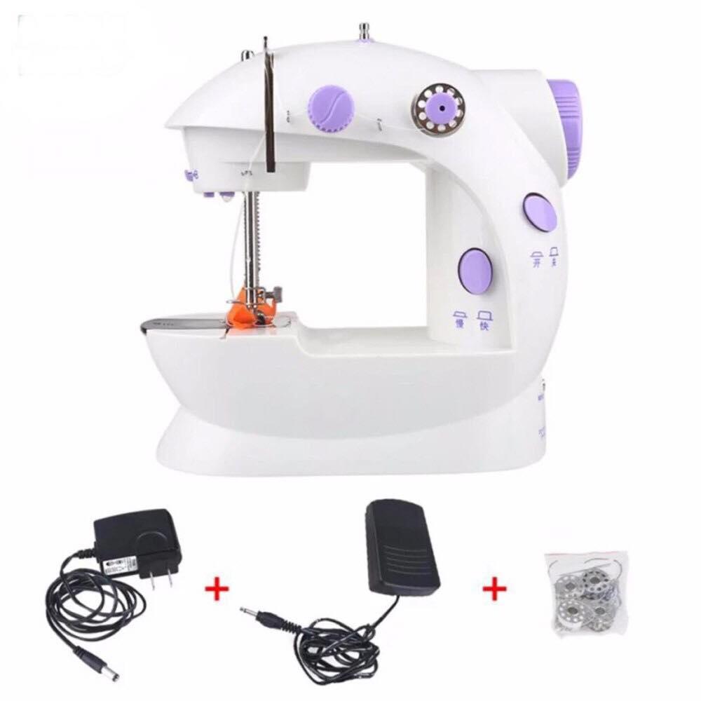Mini Portable 2-Speed Sewing Machine (White) | Lazada PH