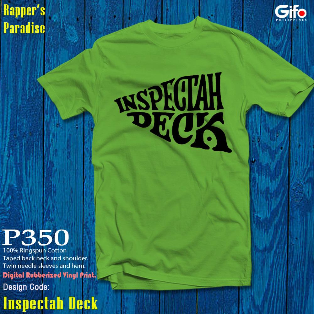 RAPPERS Inspectah Deck Gifo Shirt | Lazada PH