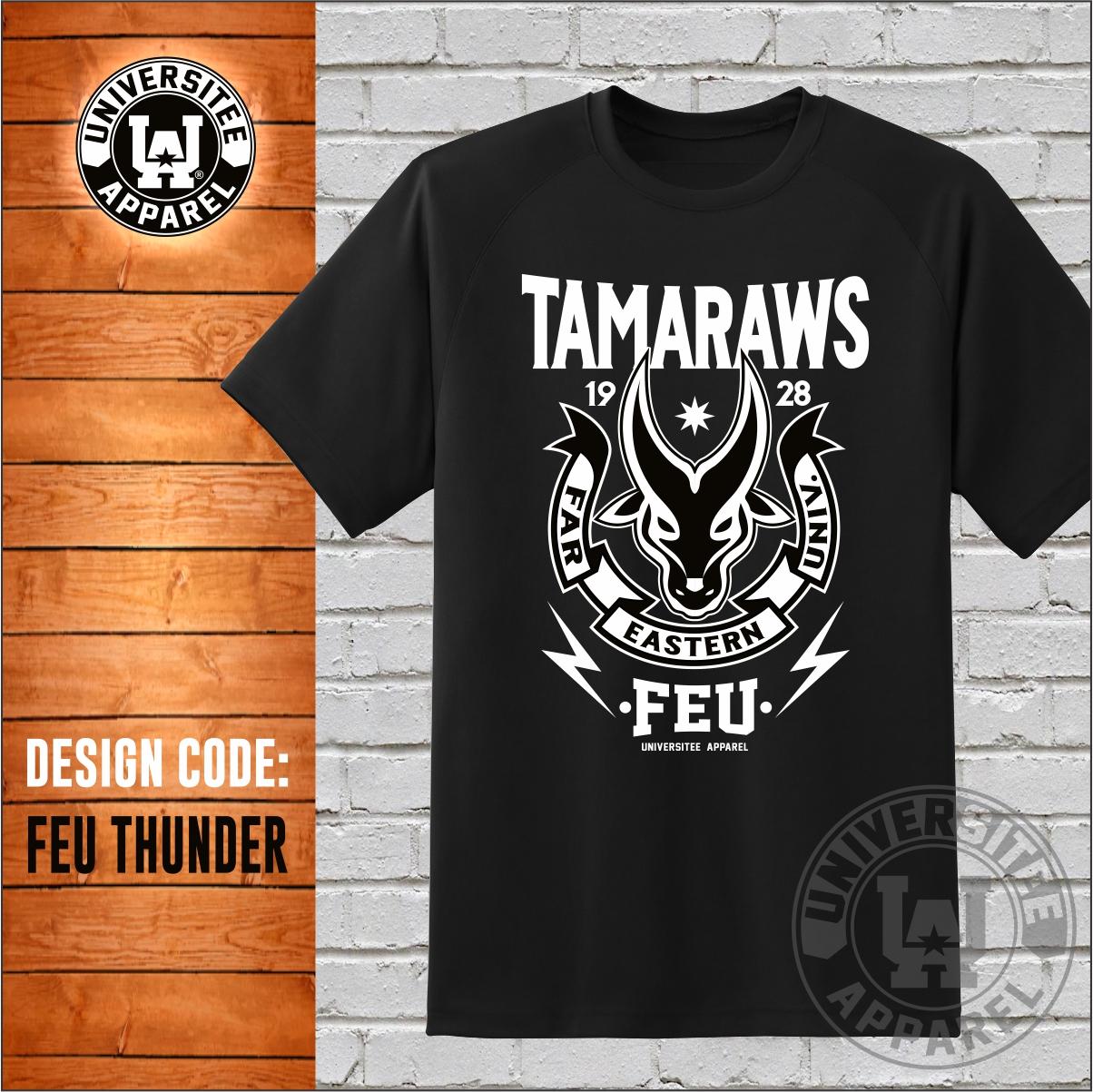 UniversiTEE Apparel Feu Tamaraw Thunder Shirts | Lazada PH