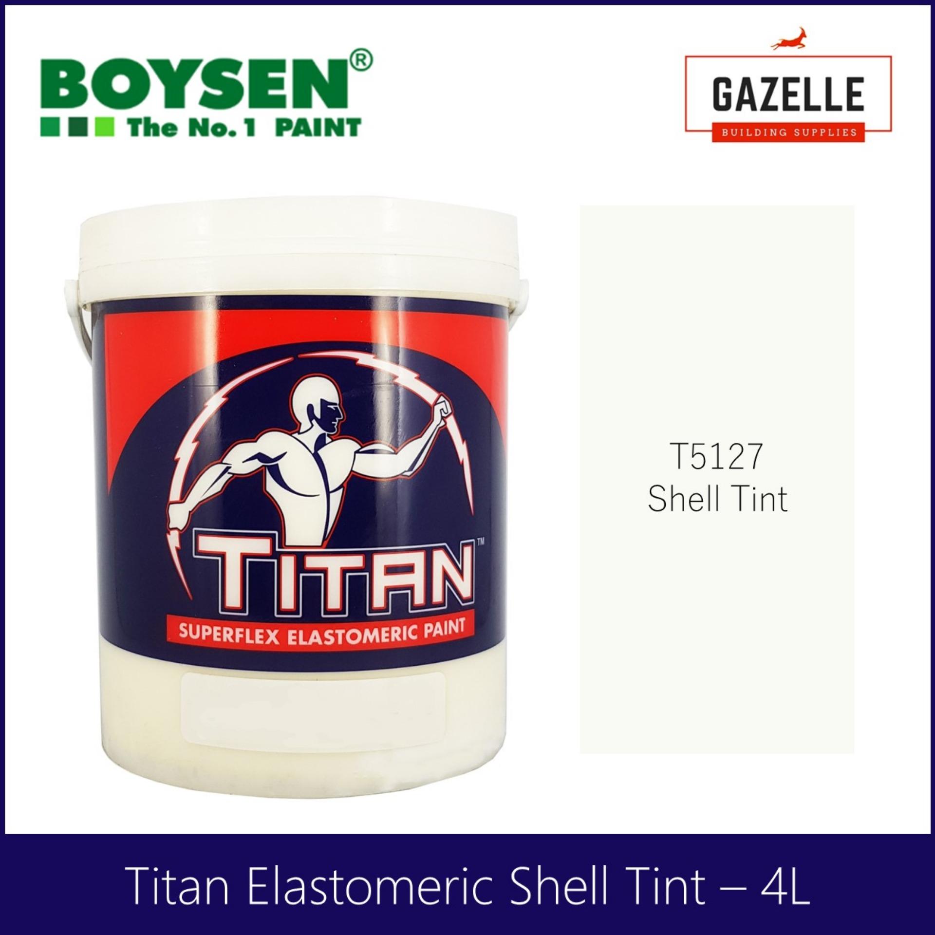 Titan Elastomeric Paint Shell Tint - 4L | Lazada PH