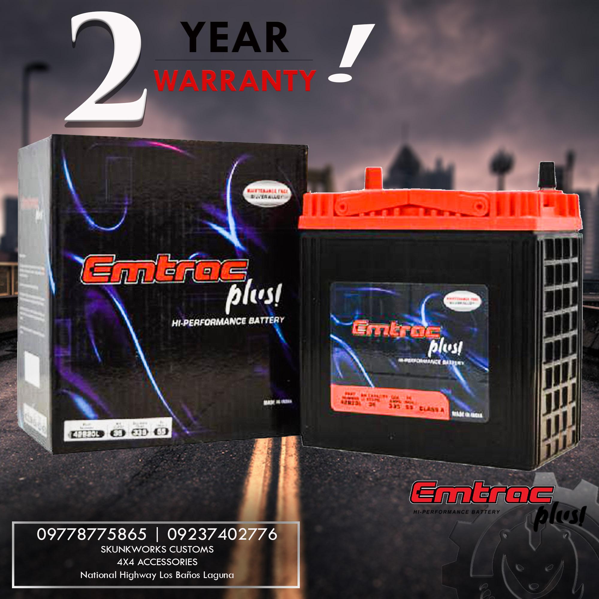 Emtrac PLus Car Battery | Lazada PH