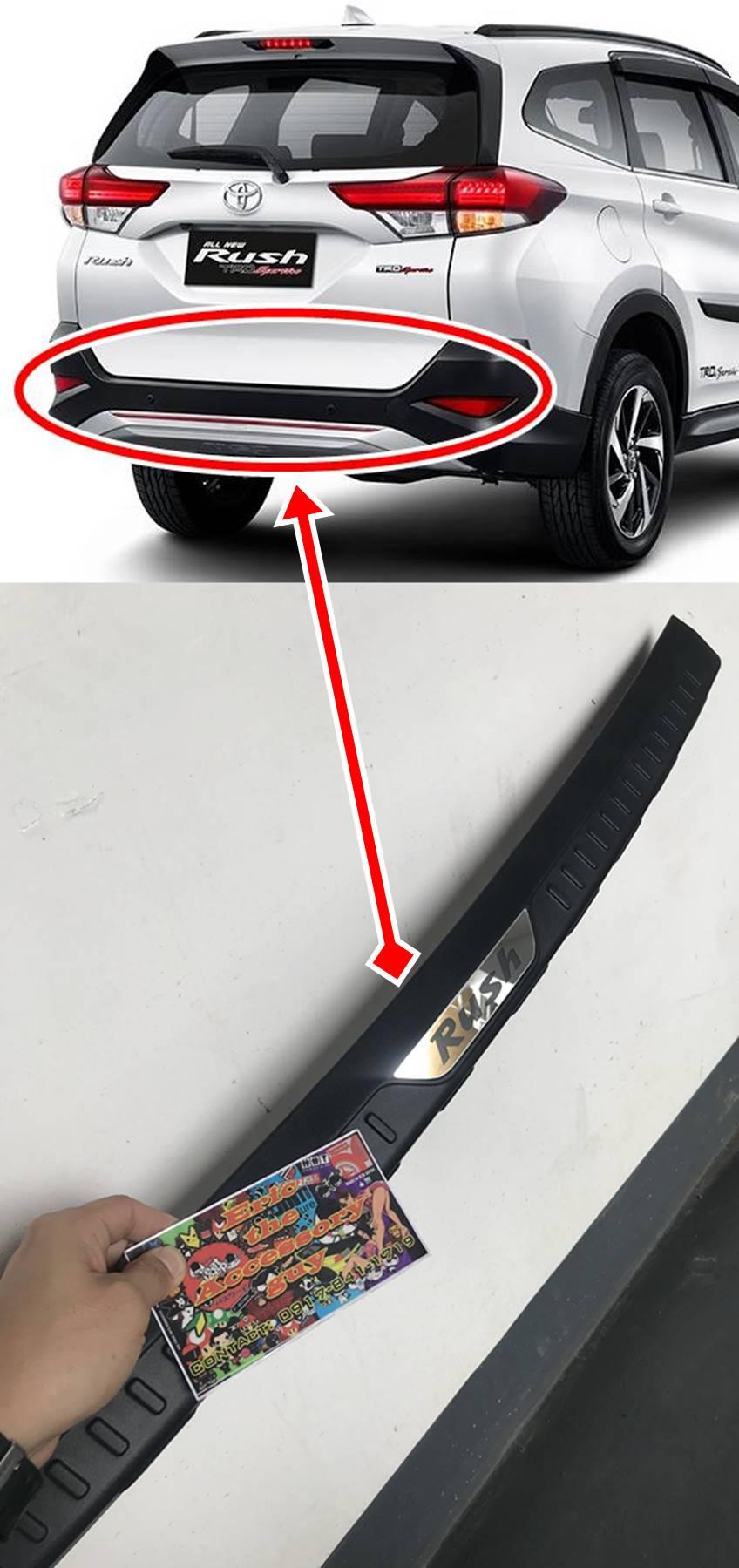 Toyota Rush Rear Bumper Step Sill | Lazada PH