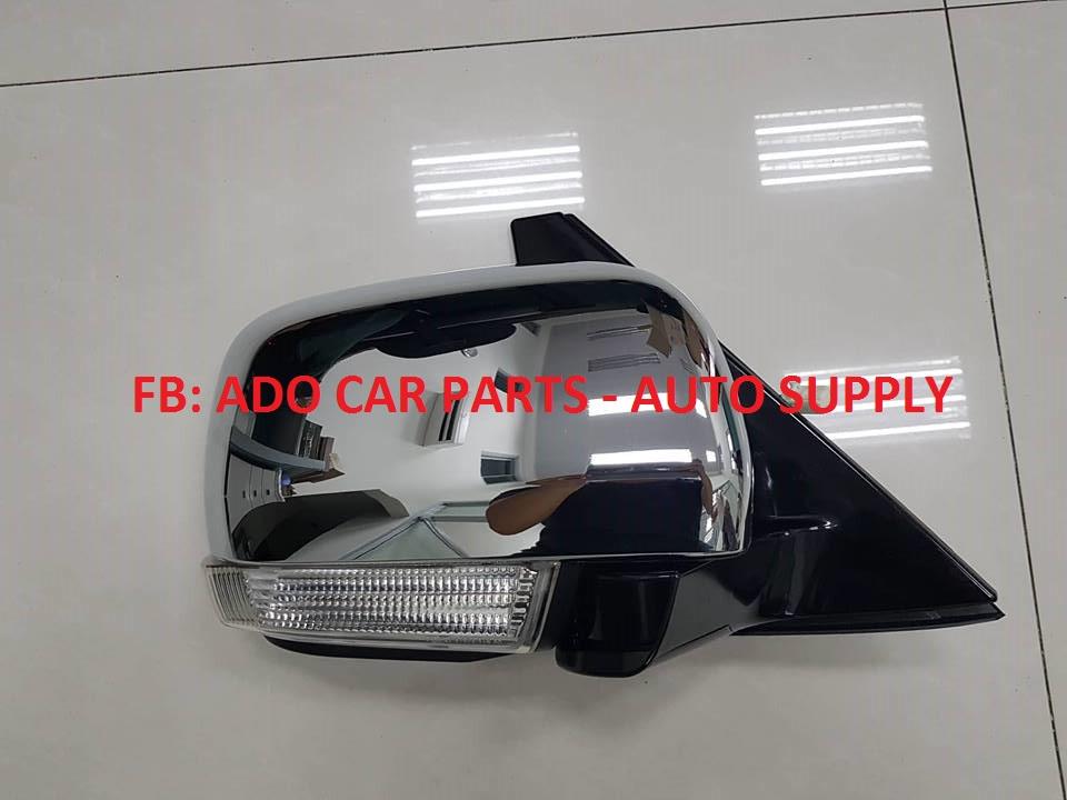 Side Mirror Mitsubishi PAJERO BK 2008-2015 (Chrome- Electric lens- with ...