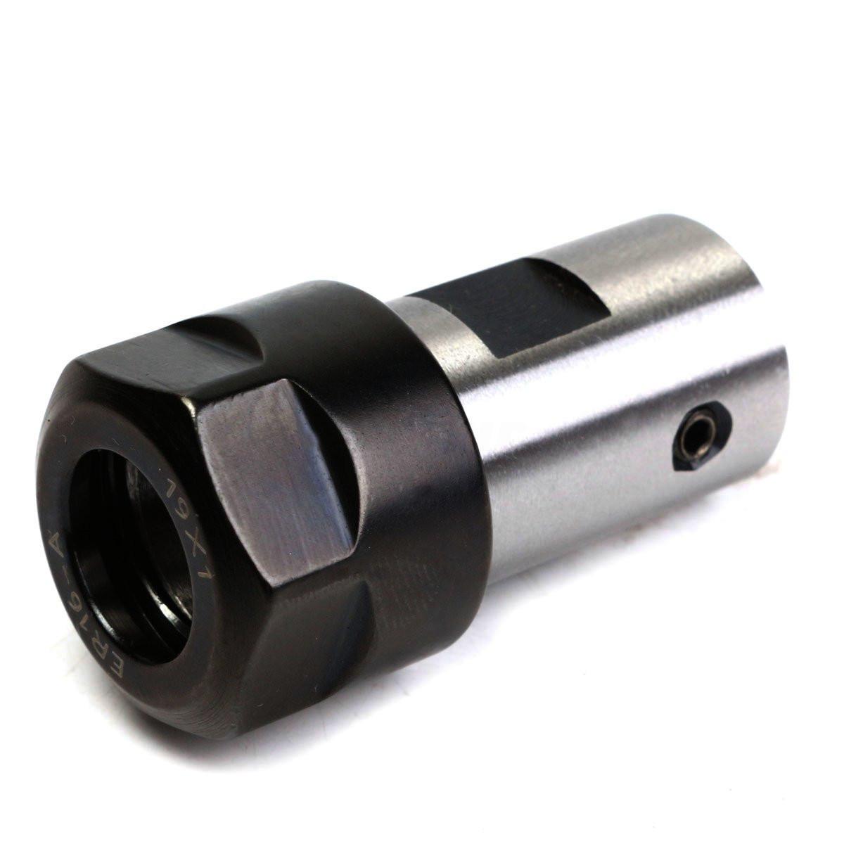 ER16 Collet Chuck Motor Shaft Spindle Extension Rod Holder 8MM CNC ...