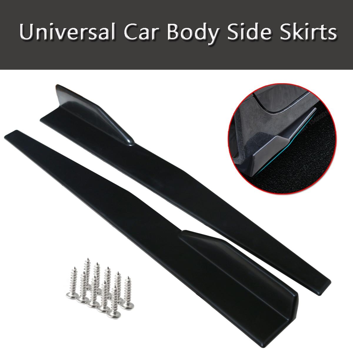 1pair Universal Car Side Skirt Rocker Splitters 86cm | Lazada PH