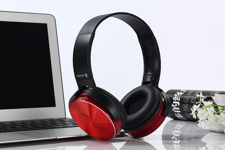 Sony MDR-XB450BT Wireless Bluetooth Headphone heavy bass Folding ...