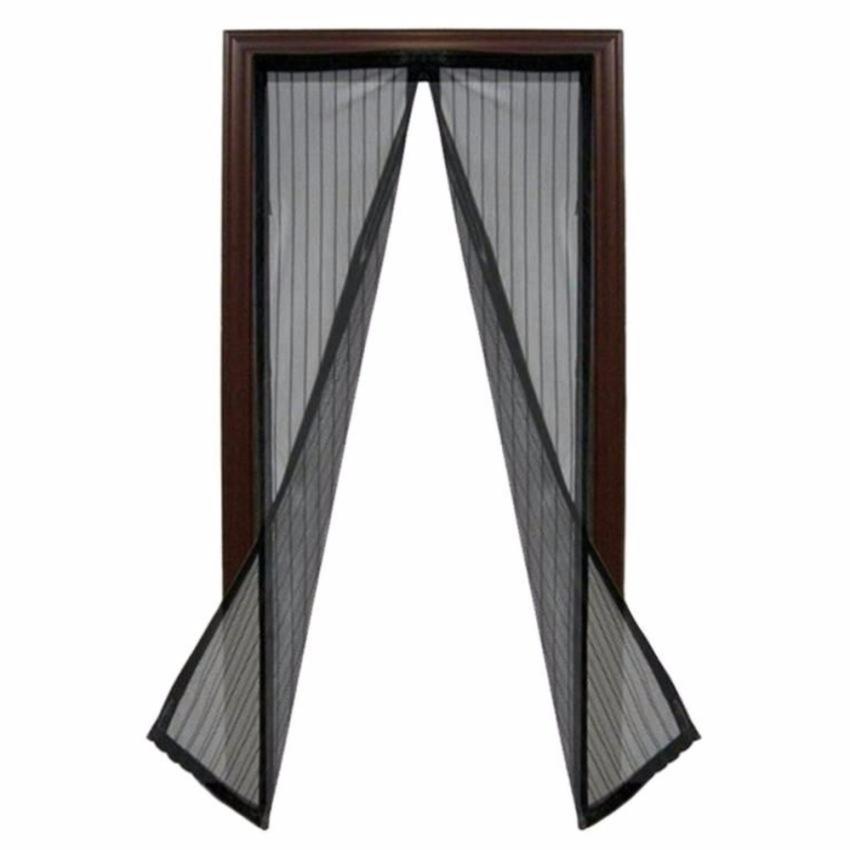 Magic Mesh Instant Screen Door (Black) Soft Screen Door Anti Mosquito ...