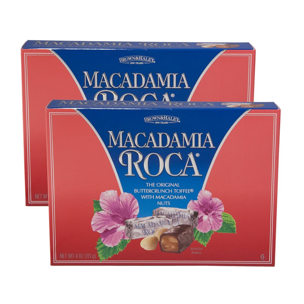 Brown & Haley Macadamia Roca Toffee 2 Pack (113g per Box) | Lazada PH
