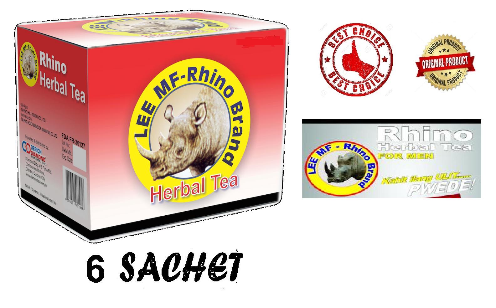 RHINO HERBAL TEA SACHET OF 6 | Lazada PH