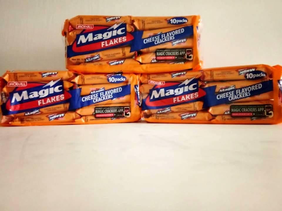 Jack N Jill Magic Flakes, Cheese Flavored Crackers - pack of 3 x 280 ...