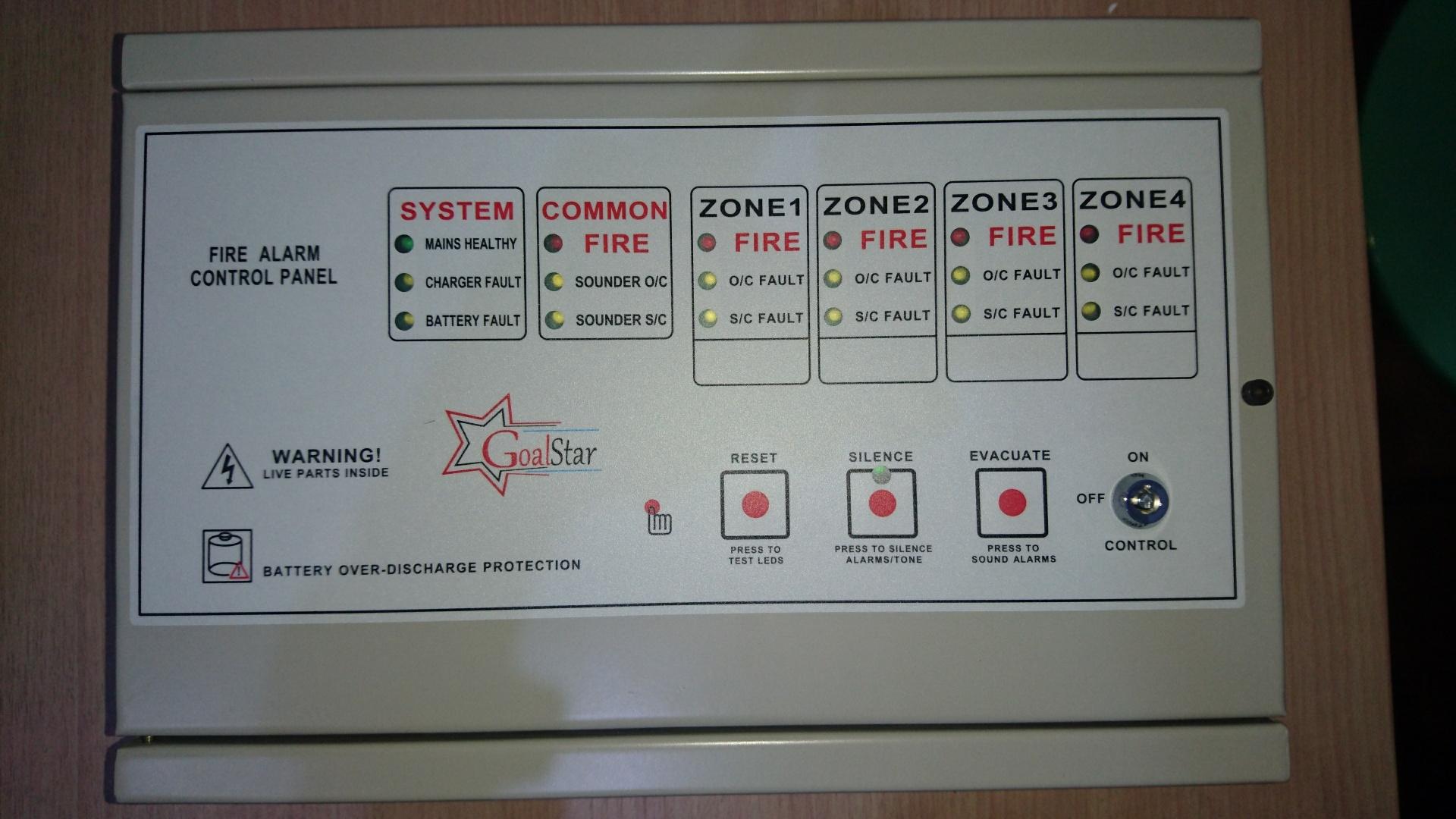 GoalStar Fire Alarm Control Panel (4-Zone) | Lazada PH