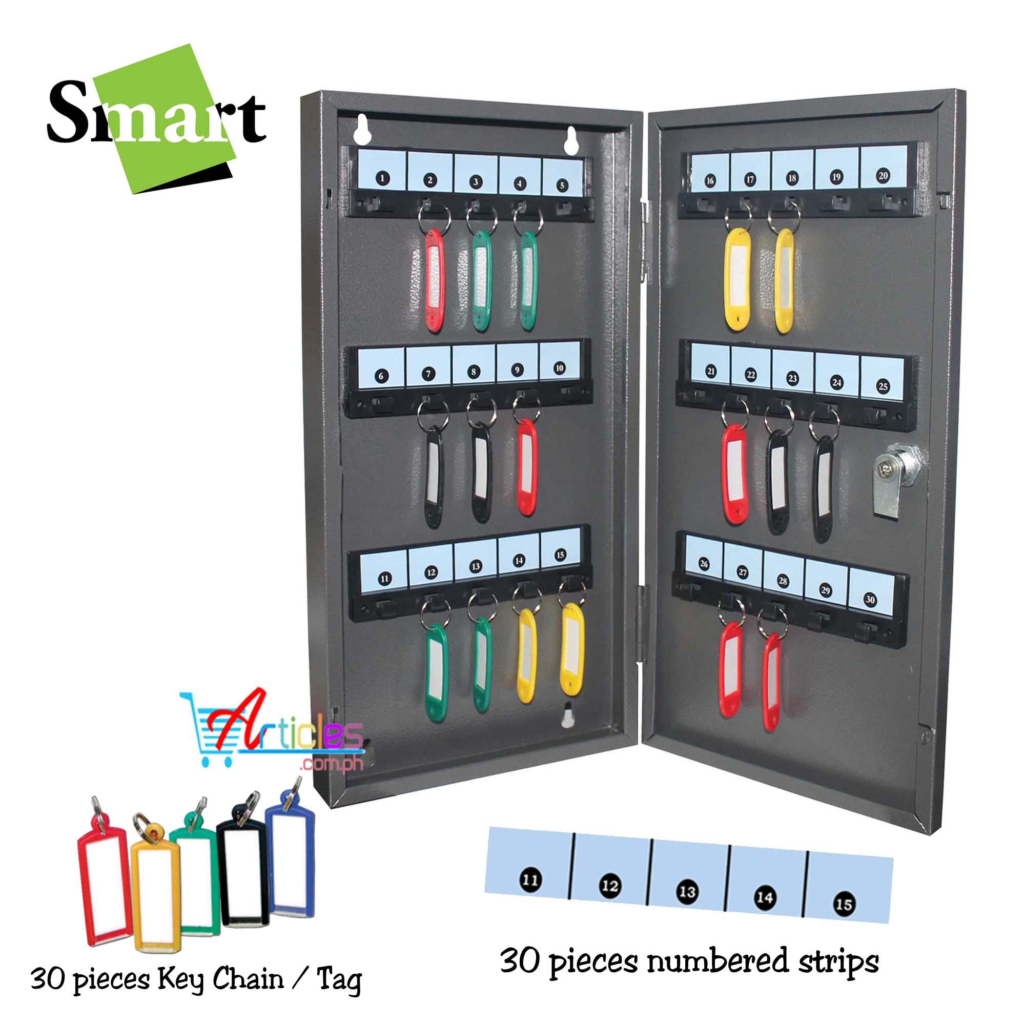 Smart Key Box Cabinet SK -30 30 Keys Capacity with Key Chain and ...