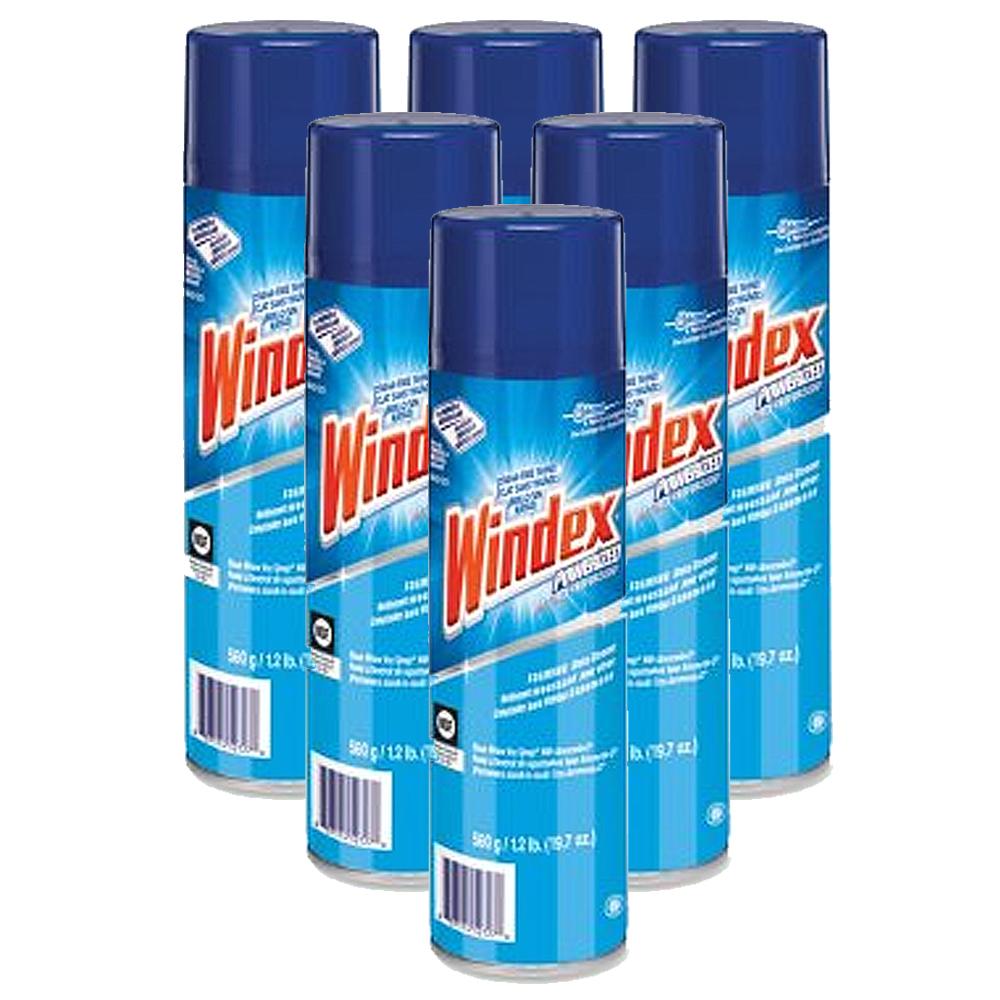 Windex Powerized Foam Glass Cleanser 6 Pack (560g per pack) | Lazada PH