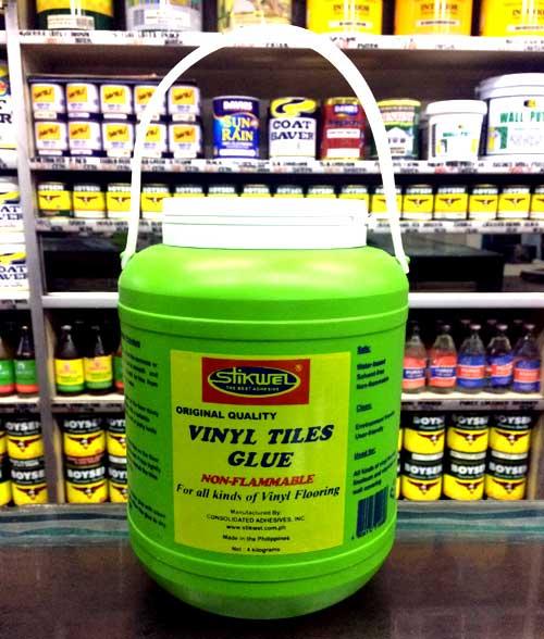 Stikwel Vinyl Tiles Glue 1 Gal | Lazada PH