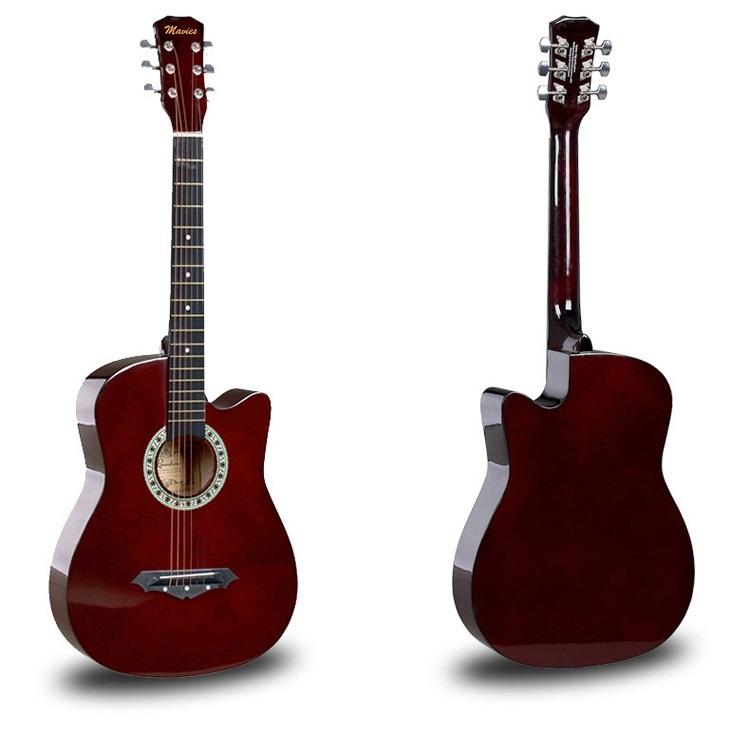 38 Inch Beginners Practice Students Guitar Acoustic Guitar With ...