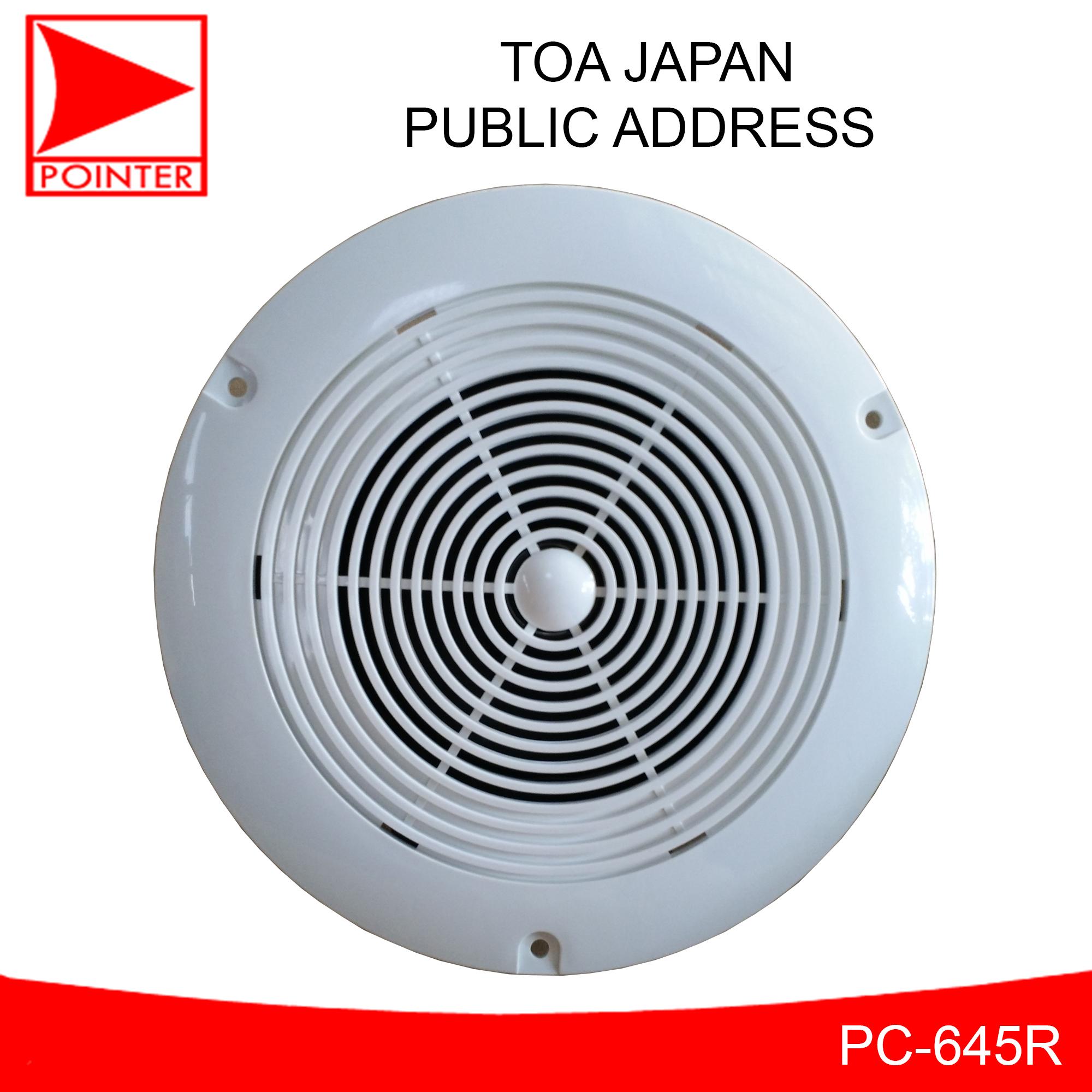 TOA Japan Public Address Paging System Paging Horn Speaker | Lazada PH