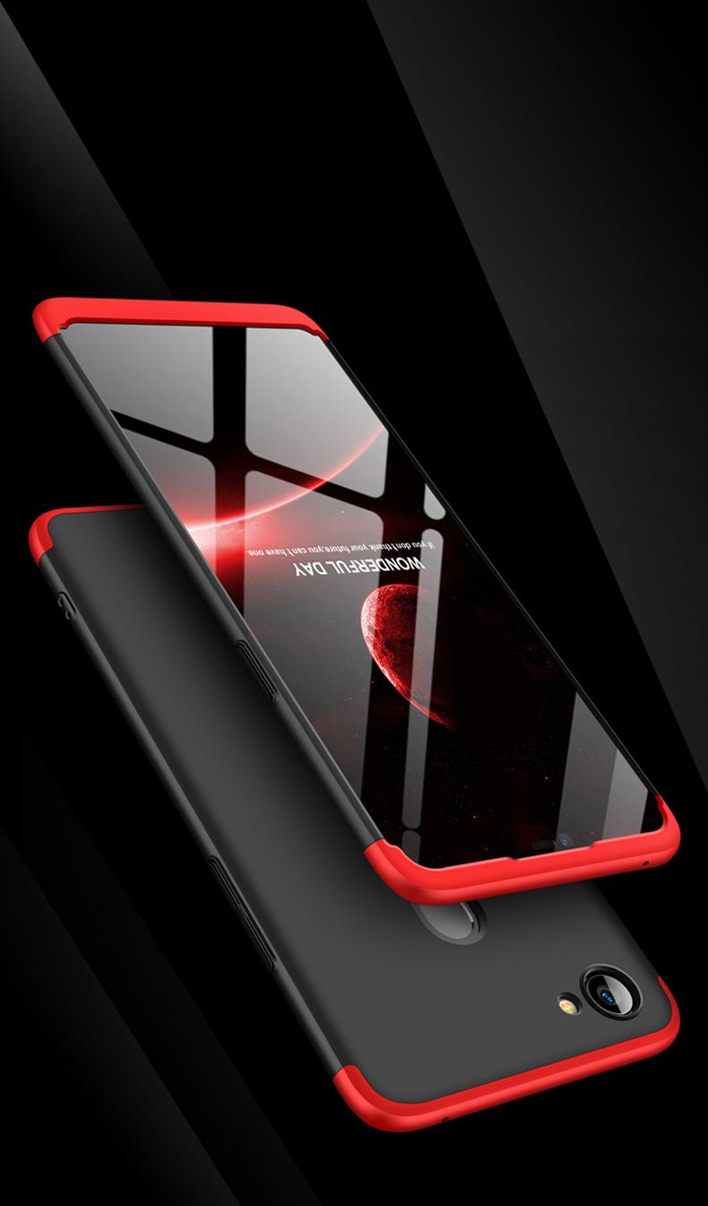For OPPO F7 Ultra Slim PC Back Cover Non-slip Shockproof 360 Degree ...