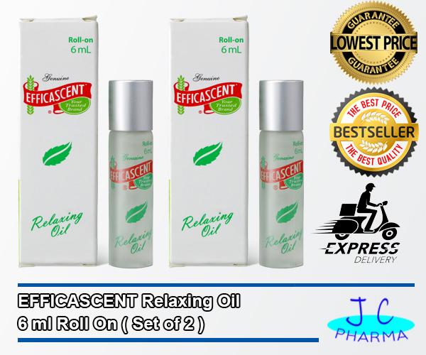 Efficascent Relaxing Oil 6ml Set of 2 | Lazada PH