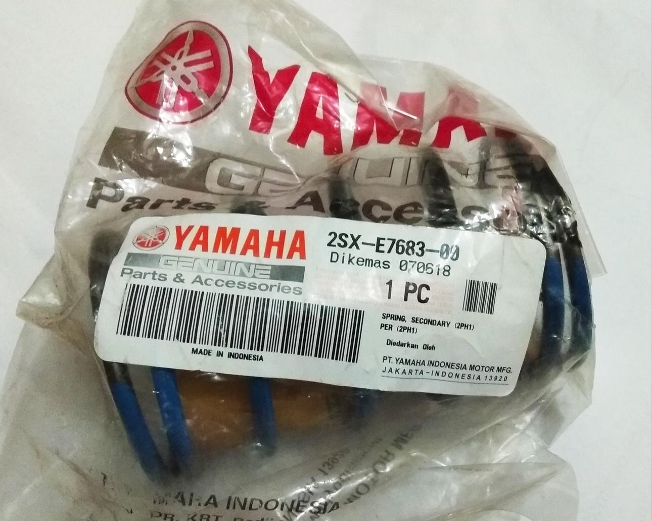 ORIGINAL YAMAHA SECONDARY SPRING (CENTER SPRING) FOR MIO I 125, MIO ...