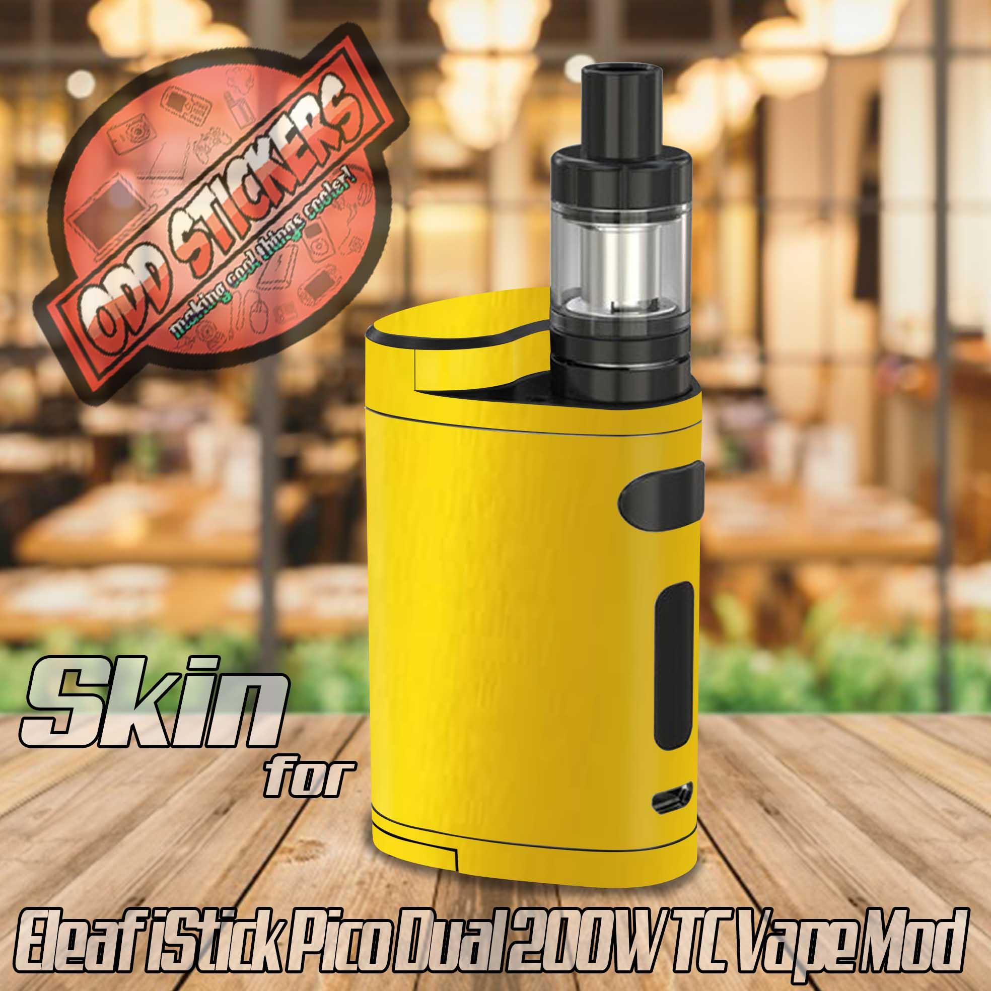 Oddstickers Skin Wrap Cover for Eleaf iStick Pico Dual 200W TC Vape Mod ...