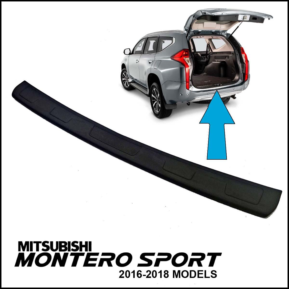 Back Stepsill for Mitsubishi Montero Sport 2016 - 2019 (Black) | Lazada PH