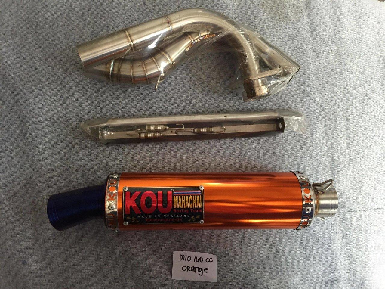 Kou Pipe Mio Orange 160cc Blue Tip | Lazada PH