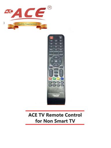 ACE TV Remote Control - Non Smart TV Code 2200-EN000ACE1 | Lazada PH
