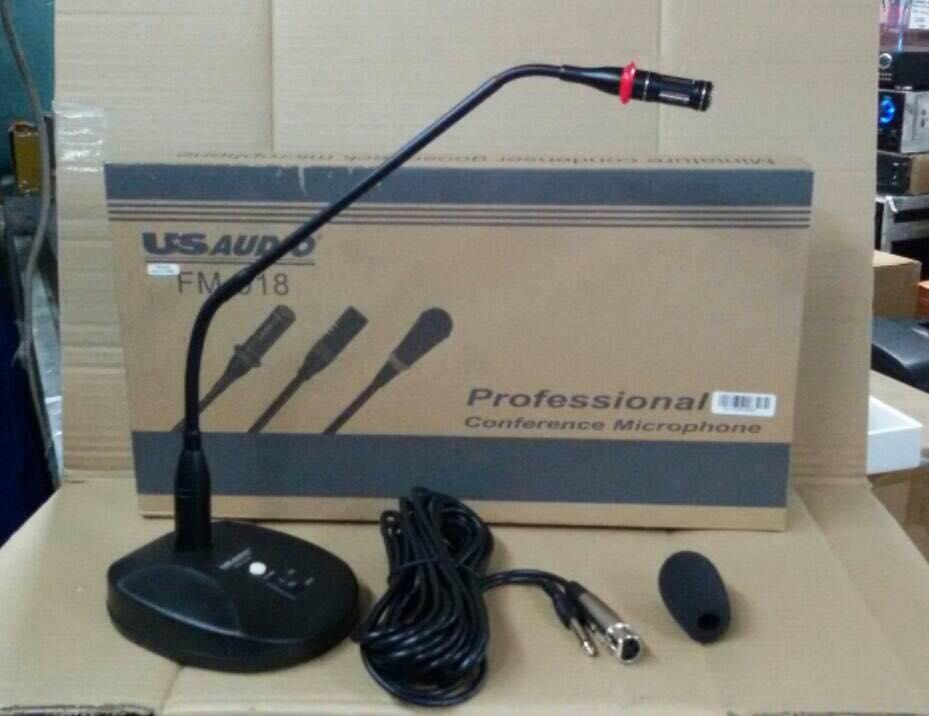 US AUDIO FM-918 / PROFESSIONAL CONDENSER TYPE MICROPHONE / GOOSENCK TYPE / PAGING / CONFERENCE ...